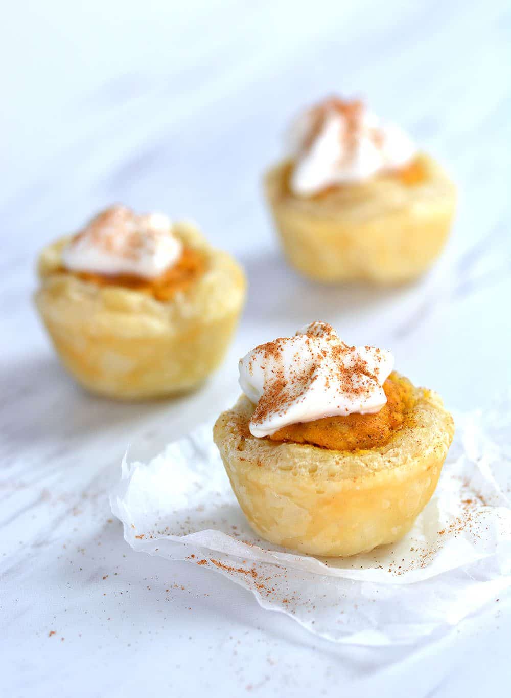 Easy Pumpkin Pie Bites with Buttery Crust