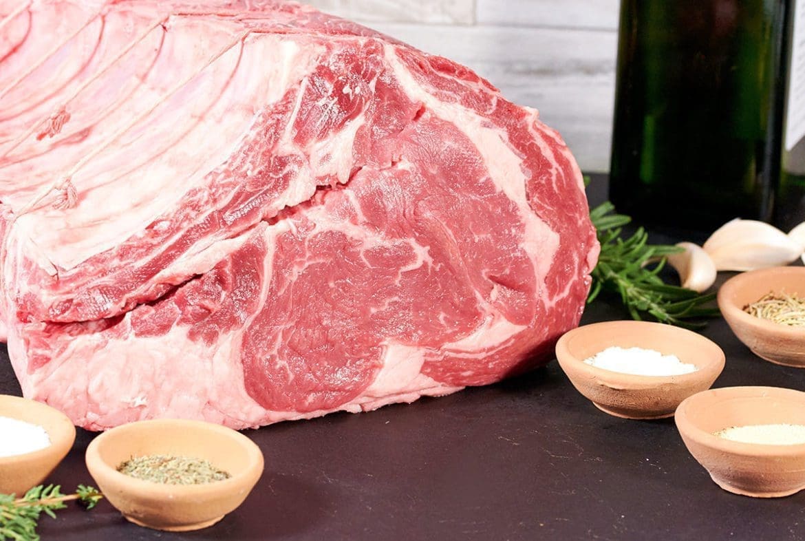 Smoked Prime Rib (Bone-in or Boneless)