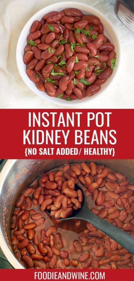 Instant Pot Kidney Beans (No Soaking!) (No Soaking!)
