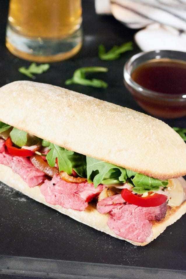 The BEST Prime Rib Sandwich (Use Any Leftover Roast Beef)