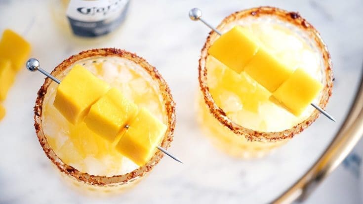 Mango Michelada - Only 3 Ingredients and 5 Minutes!