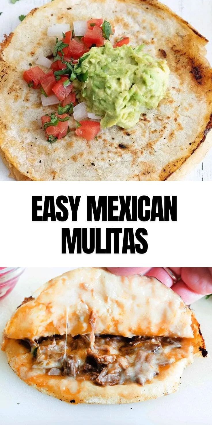 Mulitas (Carne Asada, Carnitas or Pollo Asado)
