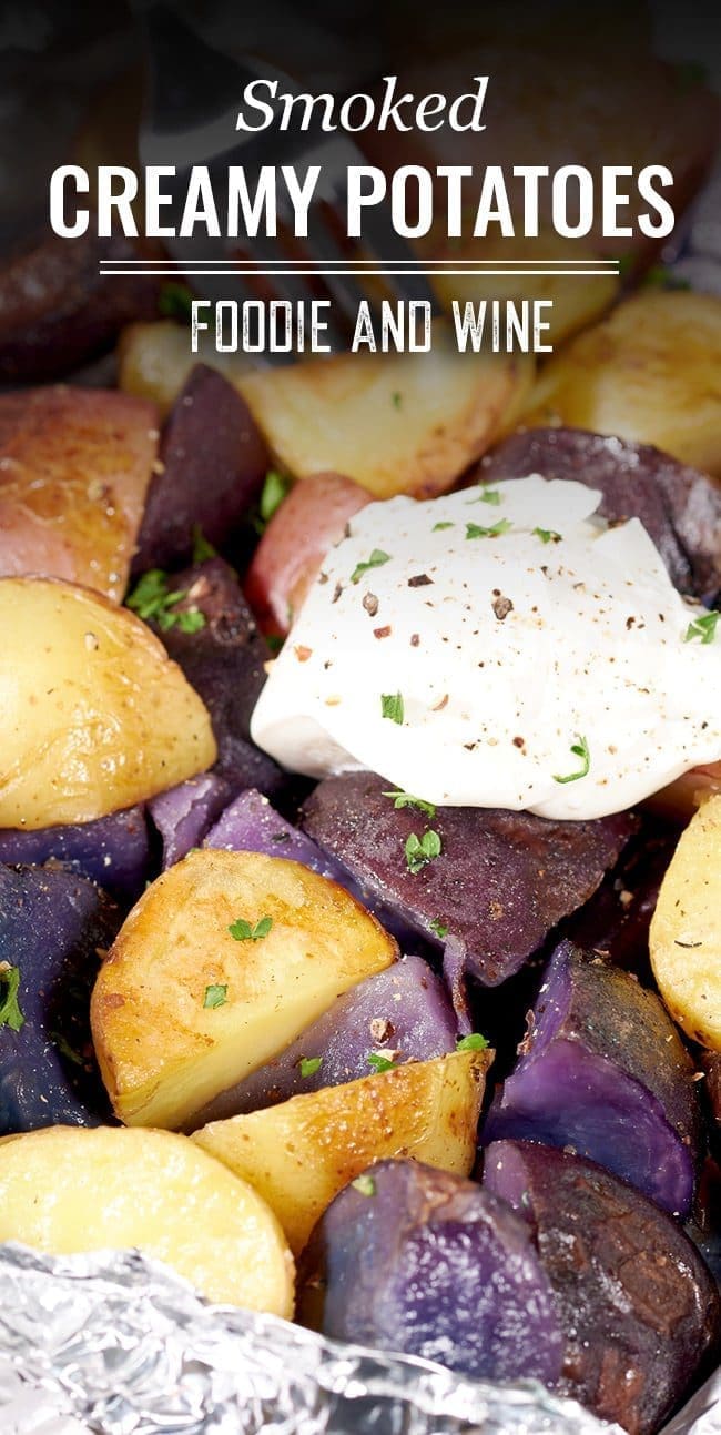 Creamy Smoked Potatoes Using Any Variety