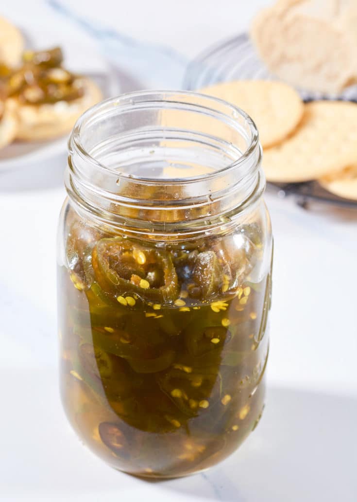 Sweet and Spicy Candied Jalapeños (Cowboy Candy)