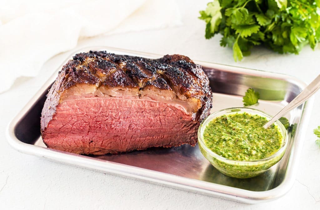 Picanha Steak with Authentic Chimichurri Sauce - Foodie and Wine