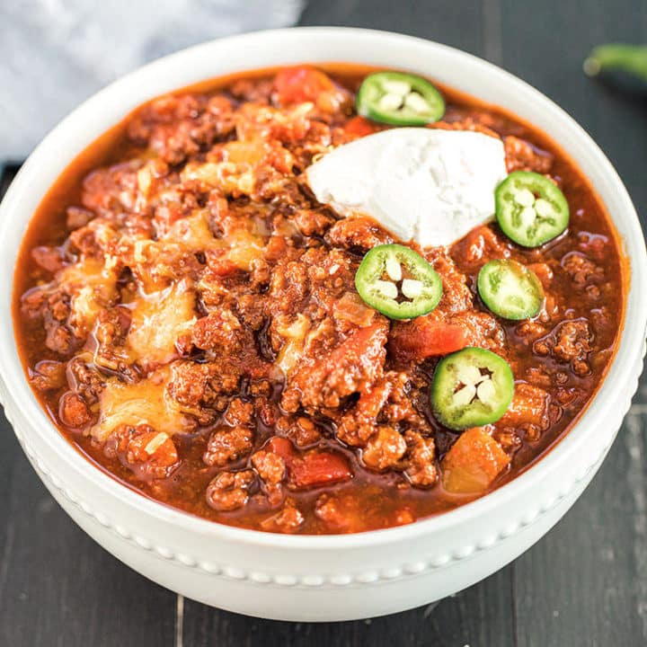 Smoked Chili (+ Over the Top Chili Instructions) - Foodie and Wine