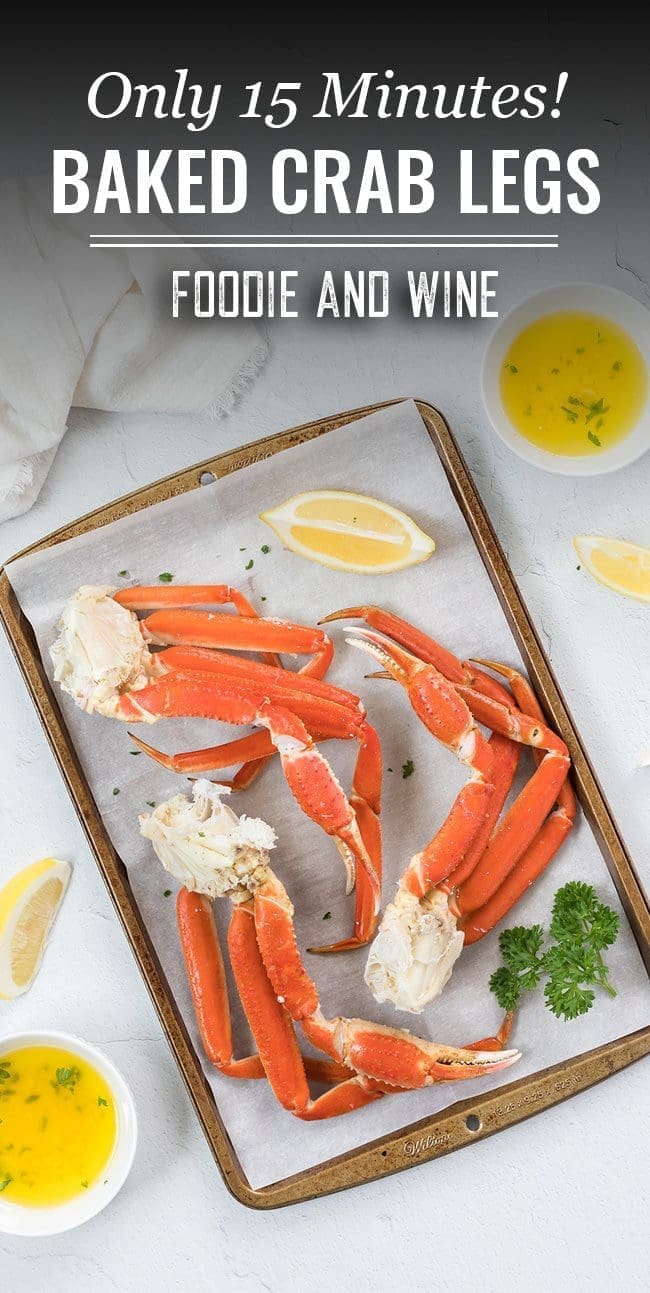 Baked Crab Legs (With Garlic Butter or Cajun Butter)