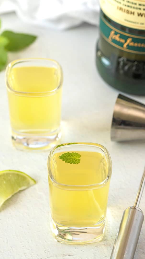 Green Tea Shot (Jameson Green Tea) - Foodie and Wine