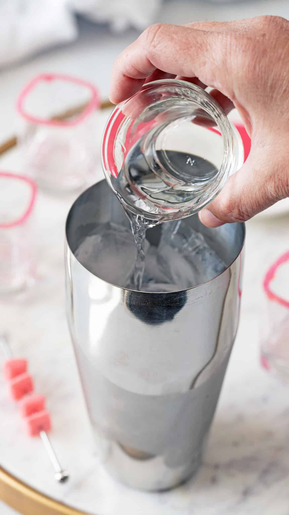 Pink Starburst Shooter (Only 3 Ingredients!) - Foodie and Wine