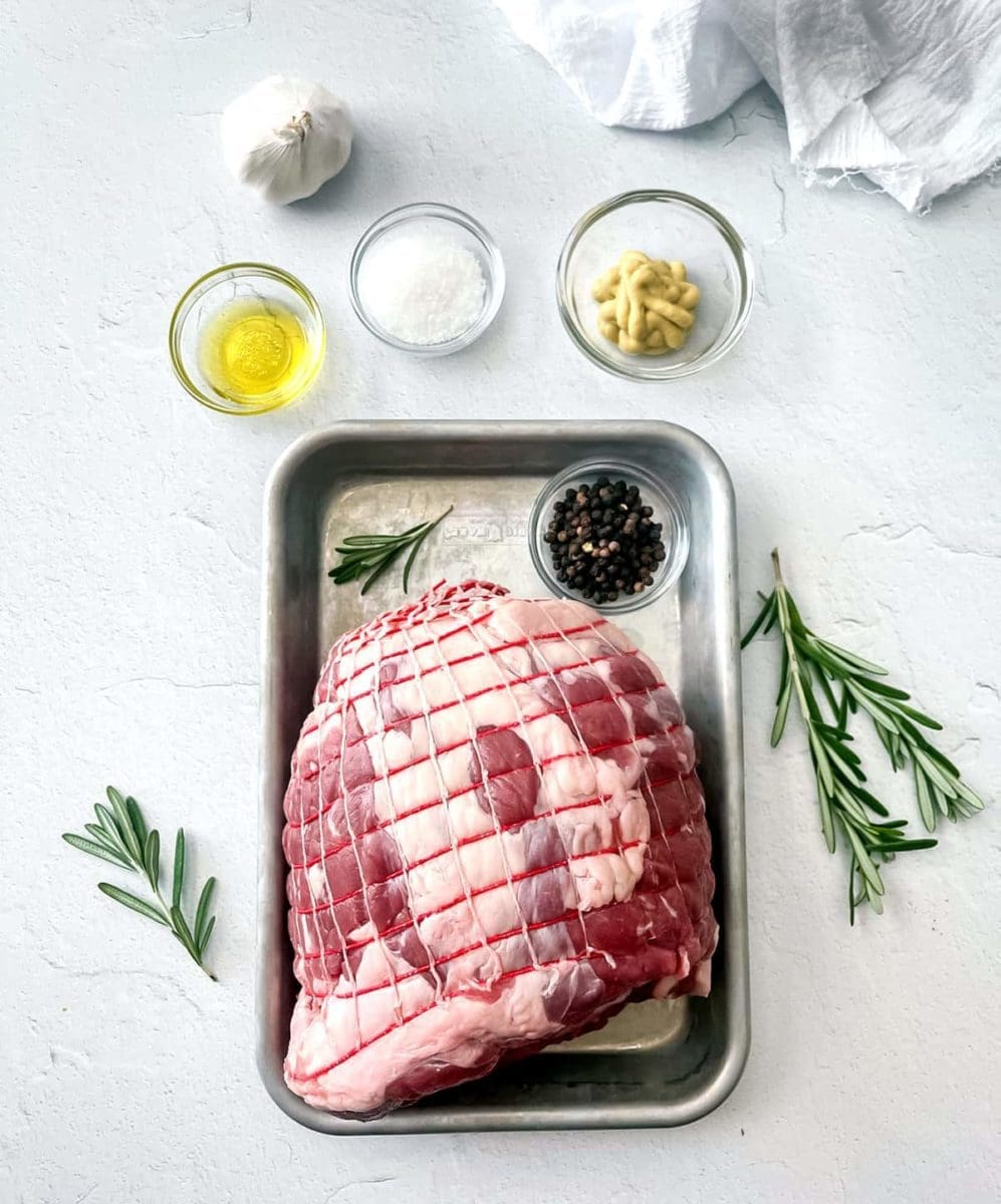 Smoked Leg of Lamb (Boneless or Bone-in)