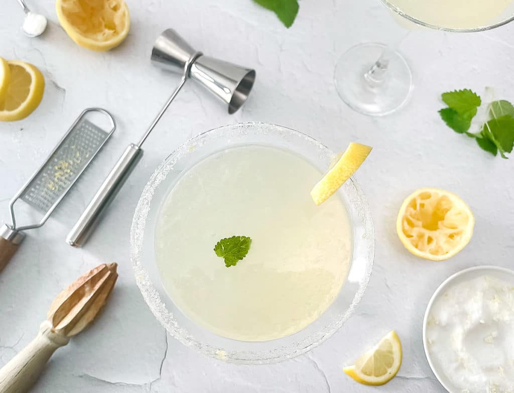 Lemon Drop Martini (Only 4 Ingredients!) - Foodie and Wine