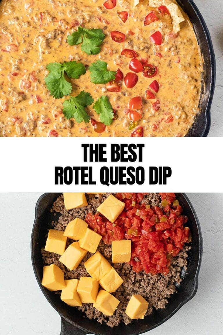 Rotel Dip (Stovetop or Crockpot) - Foodie and Wine