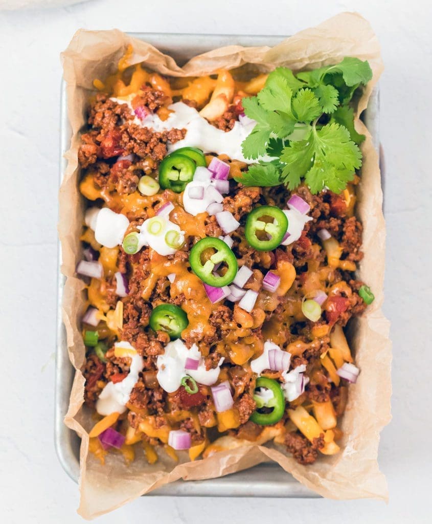 Loaded Chili Cheese Fries