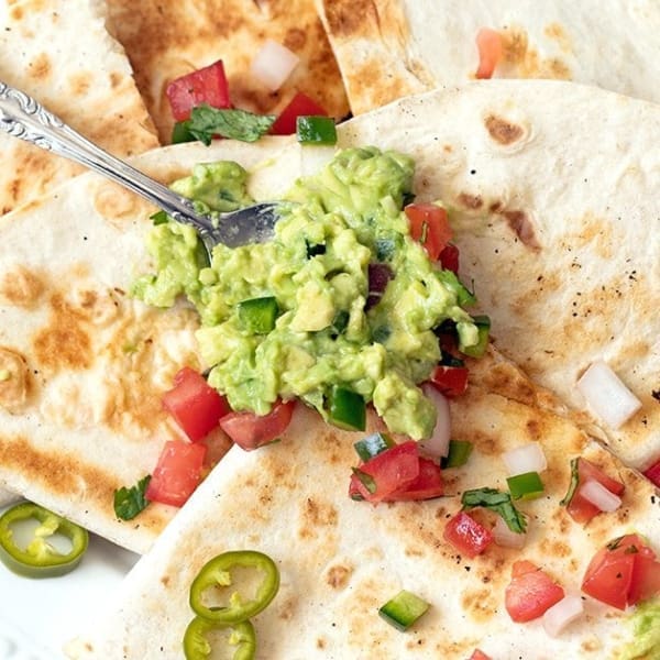 Cheese Quesadilla (+ Secret For Extra Crispy Crust)