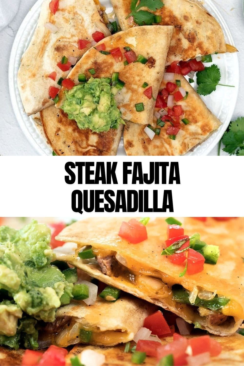 Loaded Mexican Quesadilla With Steak - Foodie and Wine
