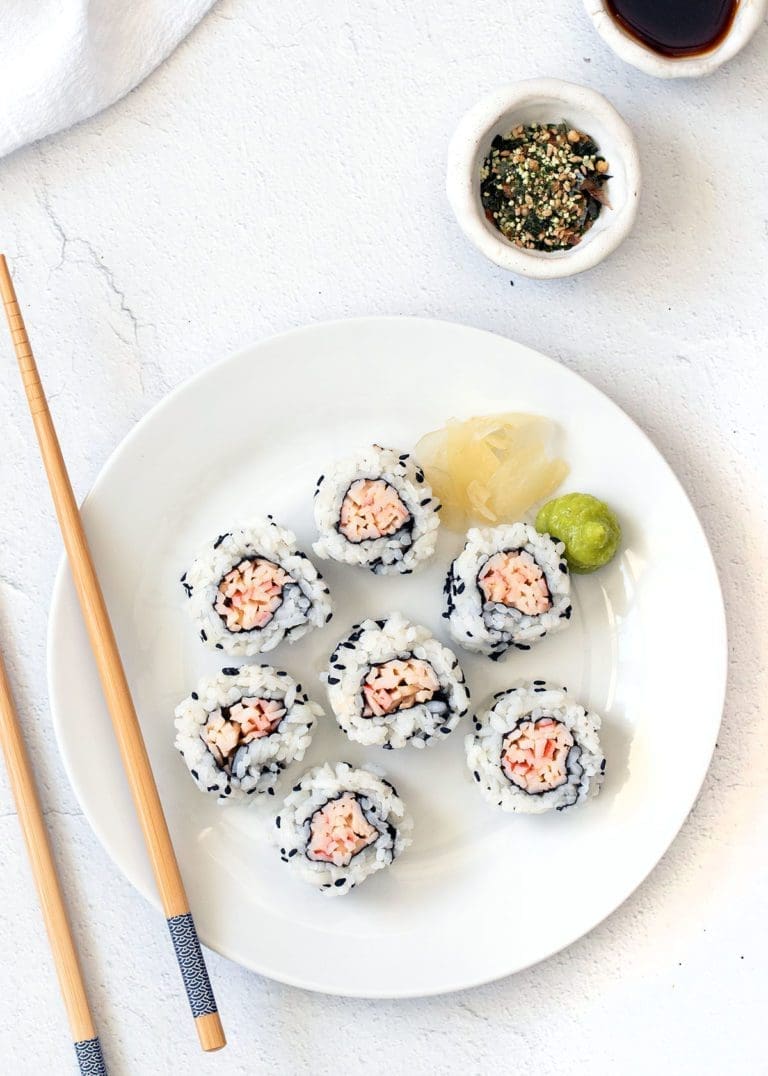 Spicy Krab Roll (Kani Rolls) - Foodie and Wine