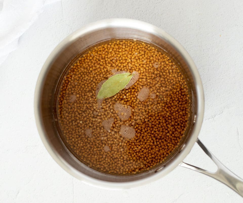 Easy Pickled Mustard Seeds - Foodie and Wine