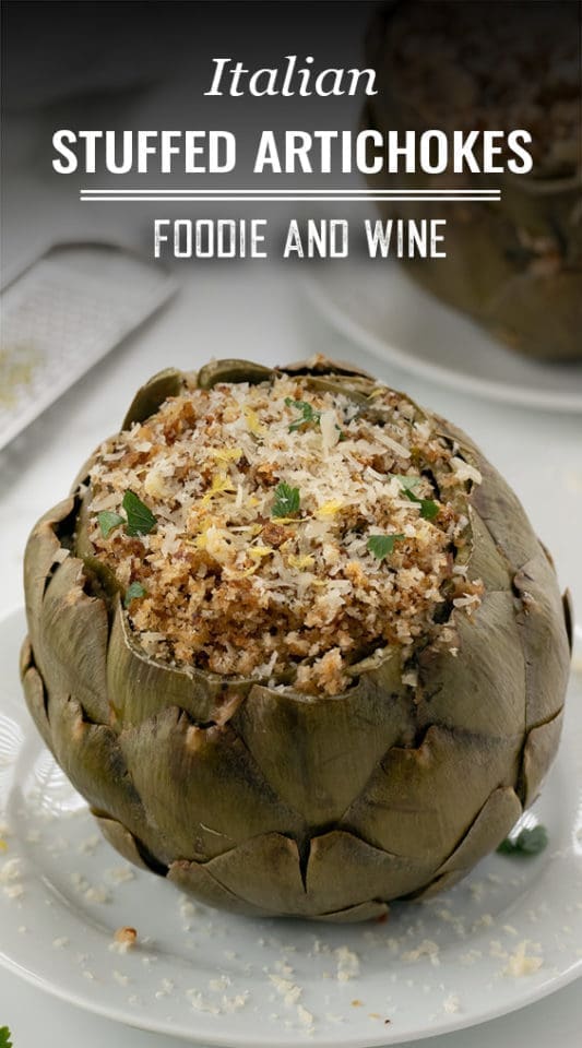 Italian Stuffed Artichokes (Baked or Steamed)