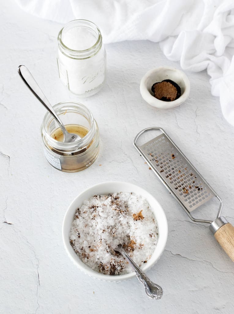 How To Make Truffled Salt (Black or White Truffles)
