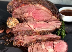 Smoked Prime Rib (Bone-in or Boneless)