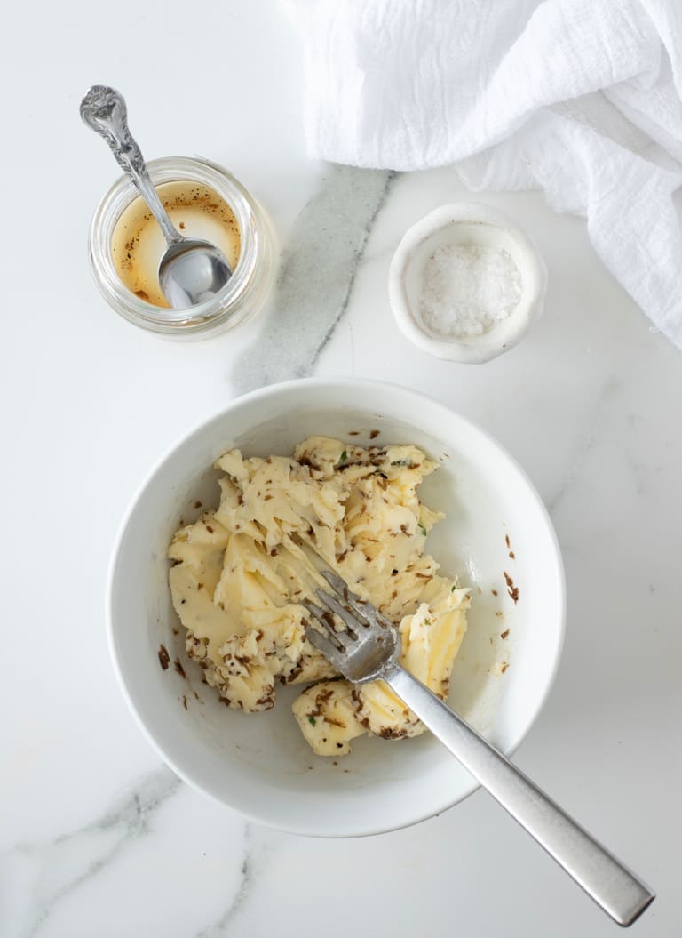 Truffled Butter (Use White or Black Truffles)