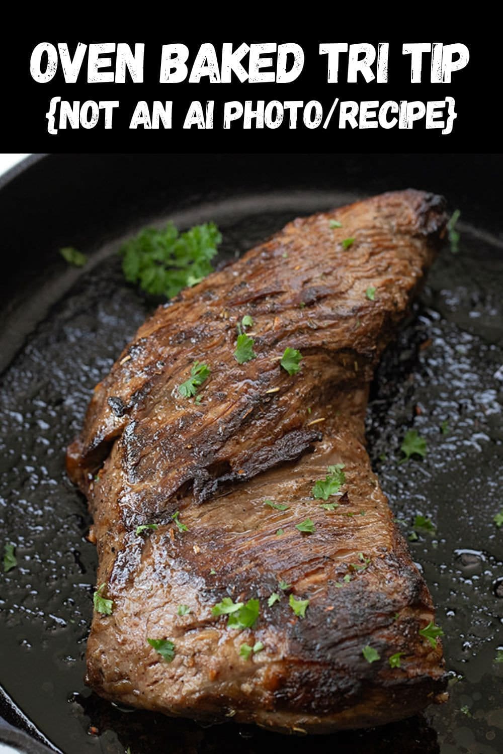 Juicy Oven Baked Tri Tip (4 Marinade Options) - Foodie and Wine