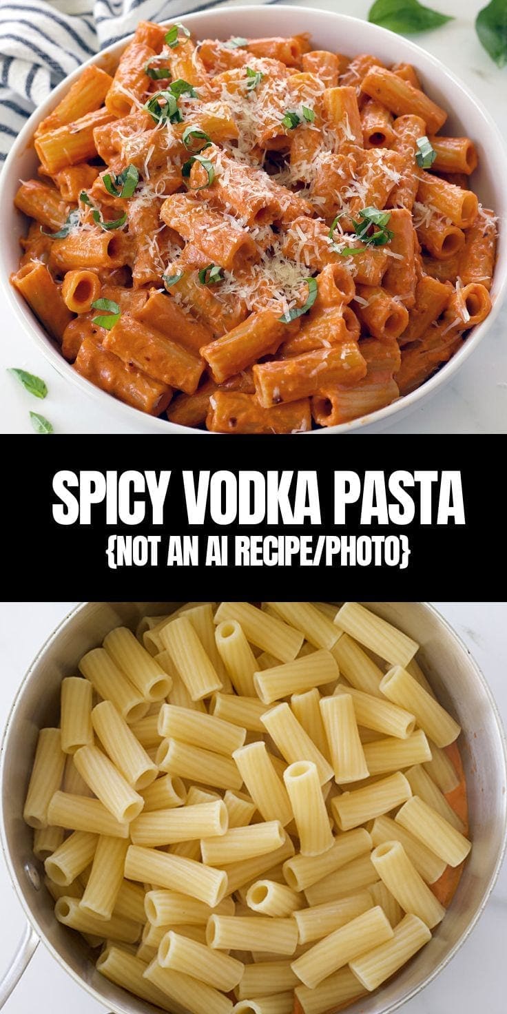 Spicy Vodka Pasta (Pasta alla Vodka) - Foodie and Wine
