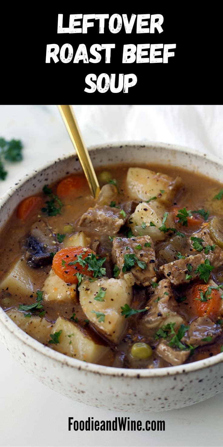 Prime Rib Soup (With Secret Ingredient) - Foodie and Wine