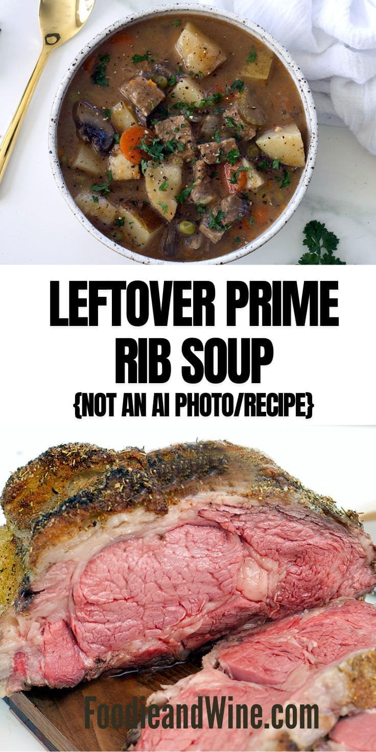Prime Rib Soup (With Secret Ingredient) - Foodie and Wine