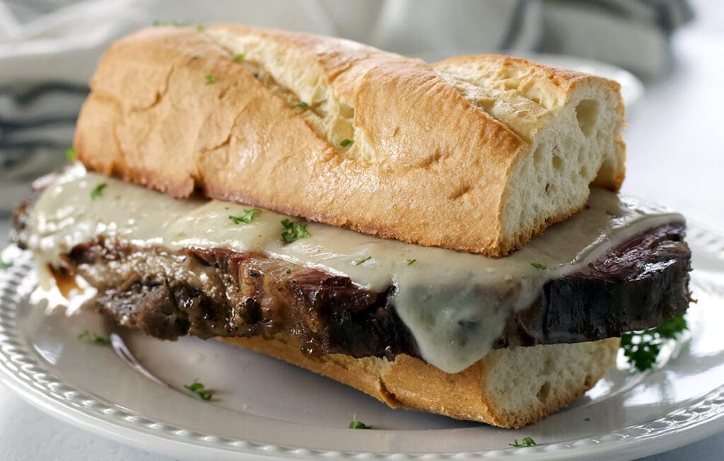 Leftover Prime Rib French Dip - Foodie and Wine